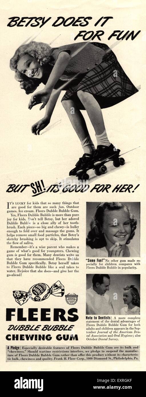 Dubble bubble advert hi-res stock photography and images - Alamy