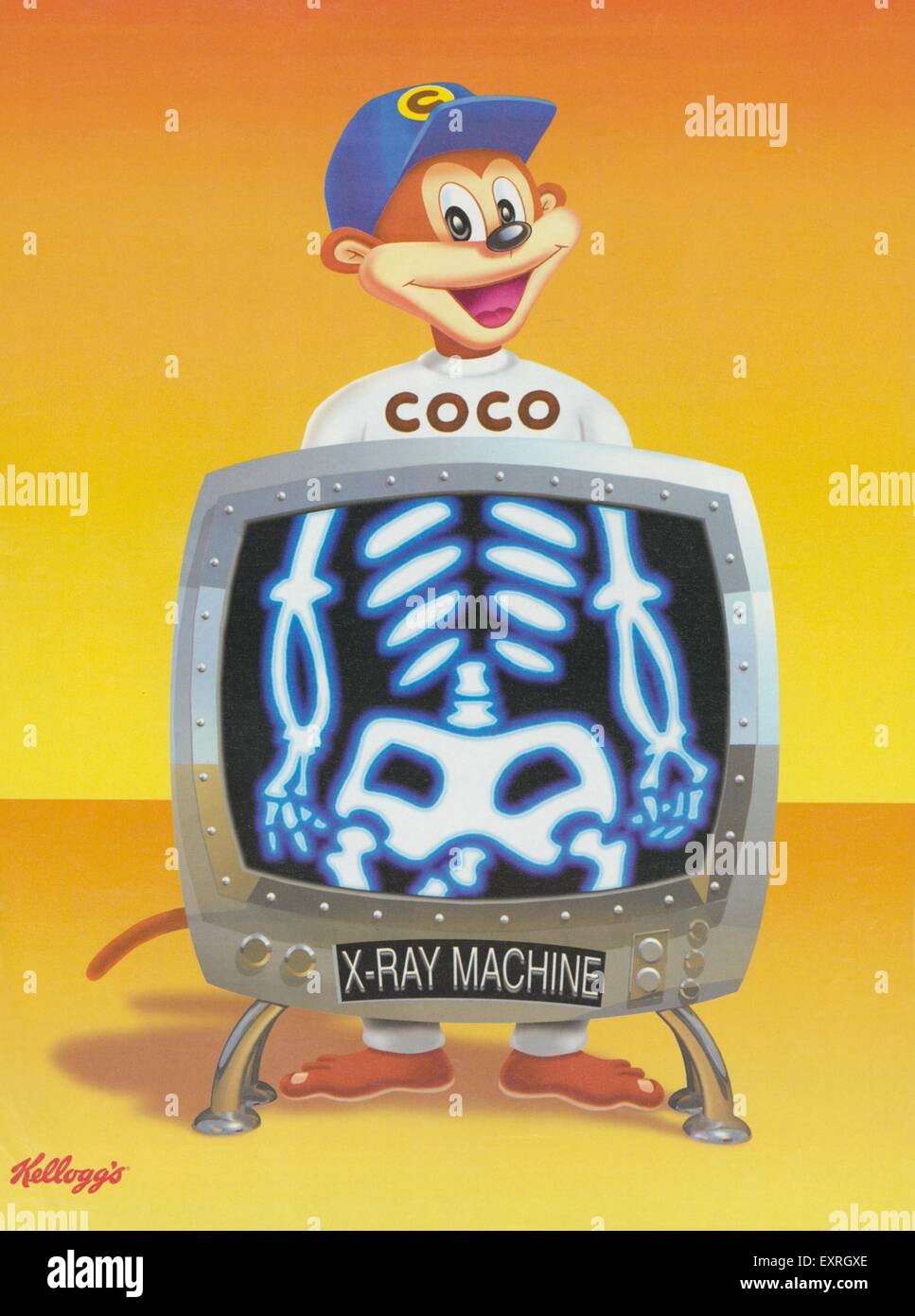 2000s UK Kellogg's TV Advert (Grab Stock Photo - Alamy