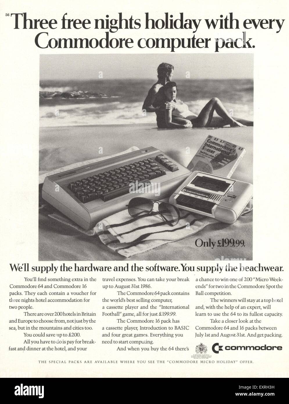 1985 advert magazine uk hi-res stock photography and images - Alamy