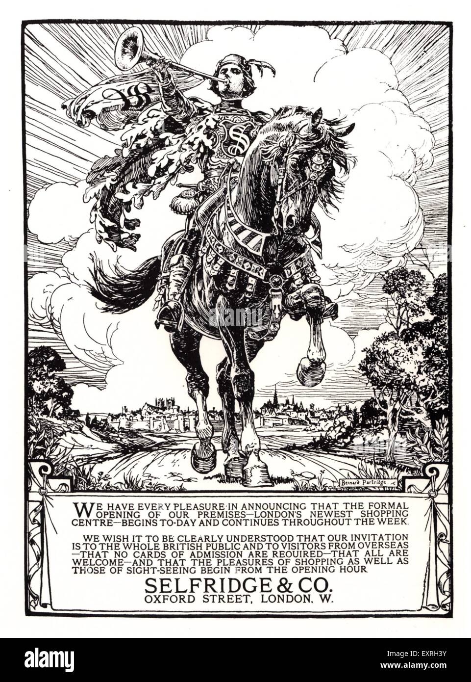 Selfridges poster hi-res stock photography and images - Alamy