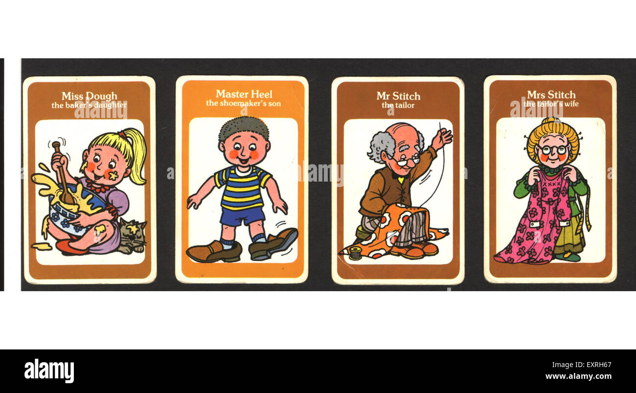 1950s uk happy families magazine hi-res stock photography and images ...