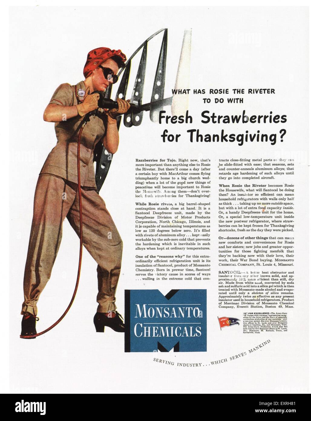 Monsanto advert hi-res stock photography and images - Alamy