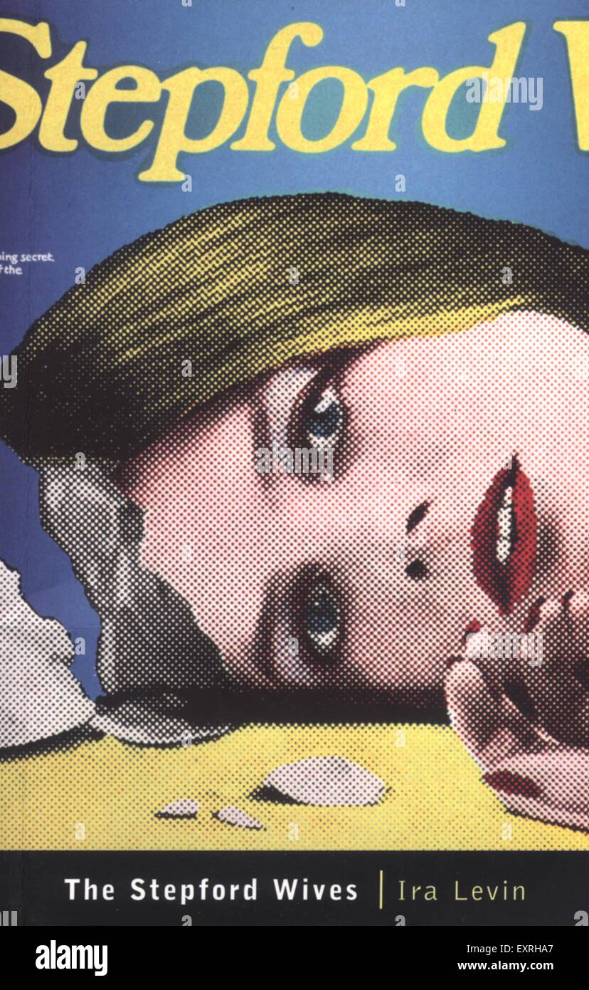 1990s UK The Stepford Wives by Ira Levin Book Cover Stock Photo - Alamy