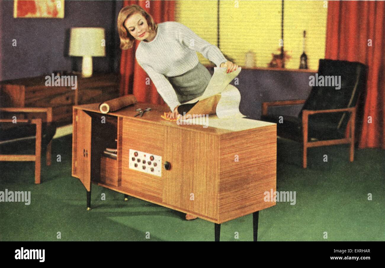 1960s UK Home Decorating Magazine Advert (detail Stock Photo - Alamy