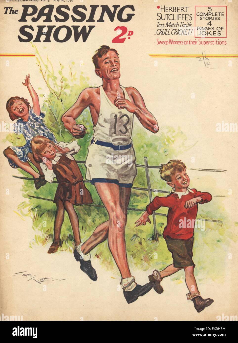 1930s UK The Passing Show Magazine Cover Stock Photo - Alamy