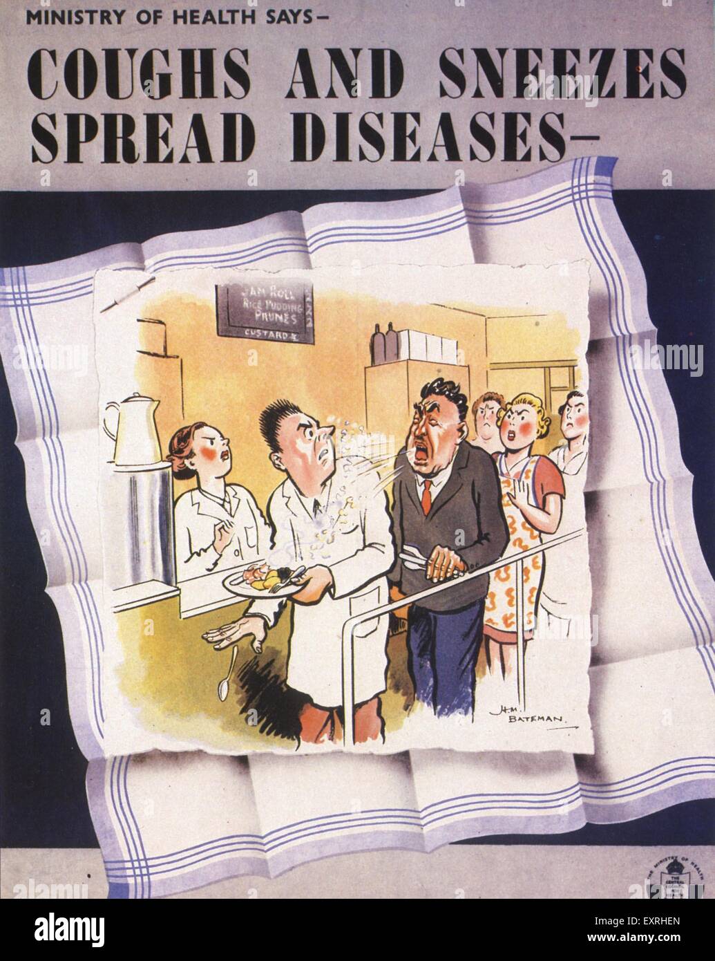 Medical poster ww2 hi-res stock photography and images - Alamy