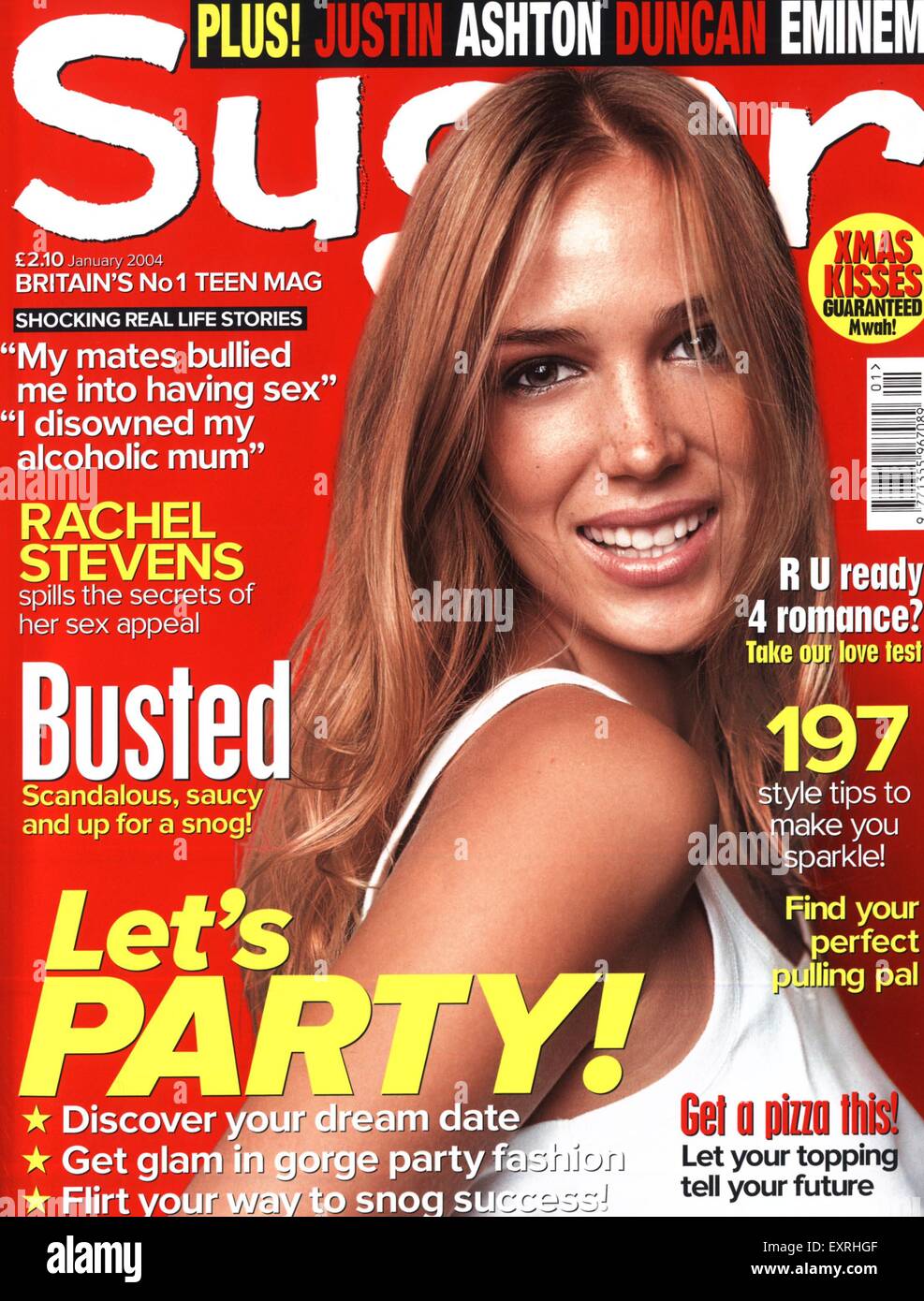 2000s UK Sugar Magazine Cover Stock Photo - Alamy