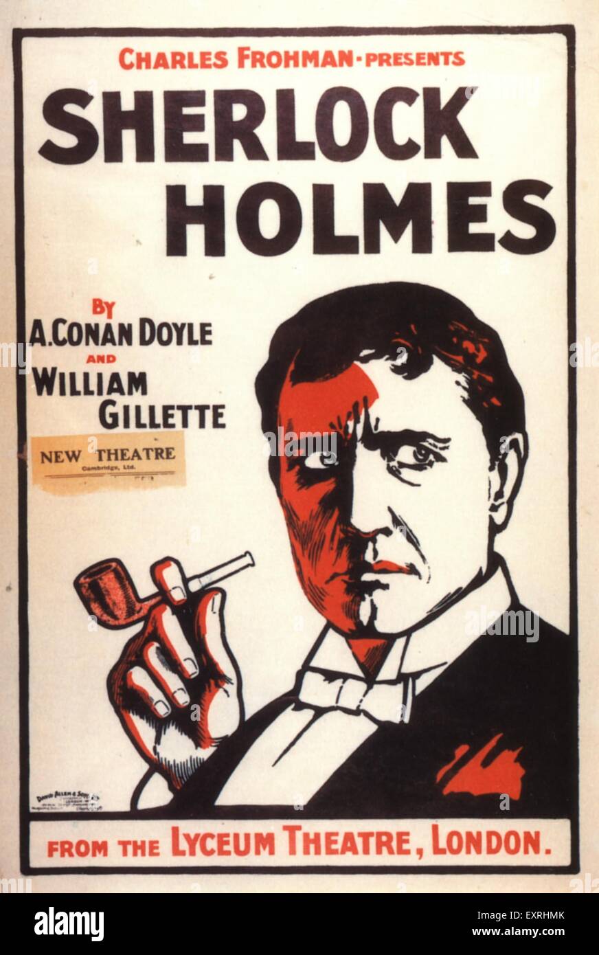 Sherlock holmes poster hi-res stock photography and images - Alamy