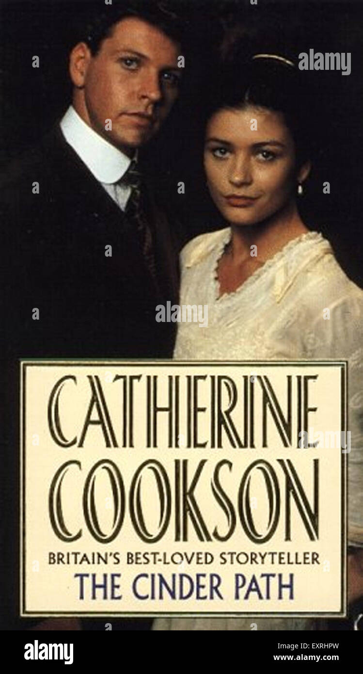 1980s UK The Cinder Path by Catherine Cookson Book Cover Stock Photo ...