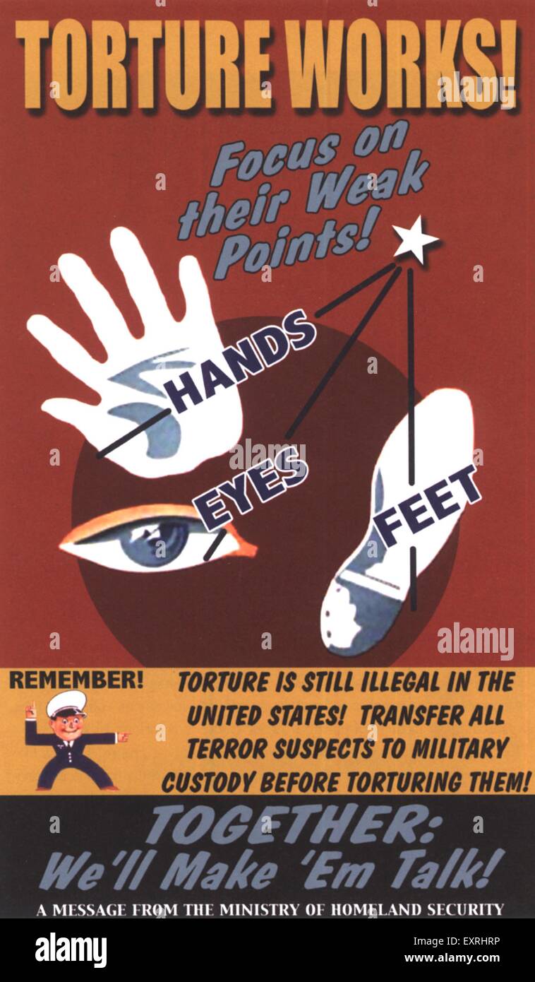 2000s USA Ministry of Homeland Security Poster Stock Photo - Alamy