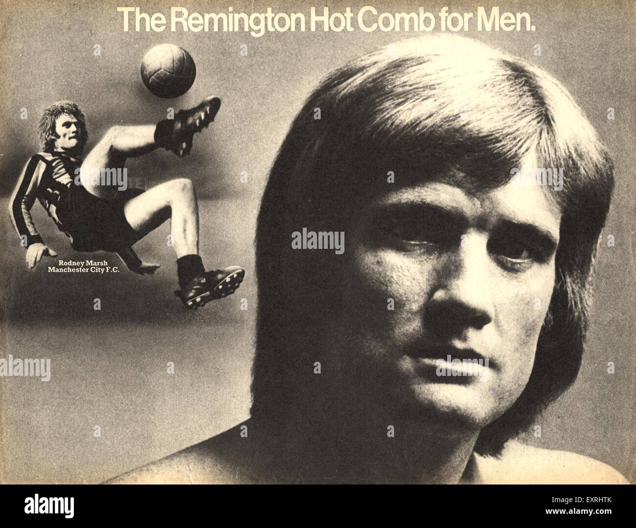 Football 1970s footballers hi-res stock photography and images - Alamy