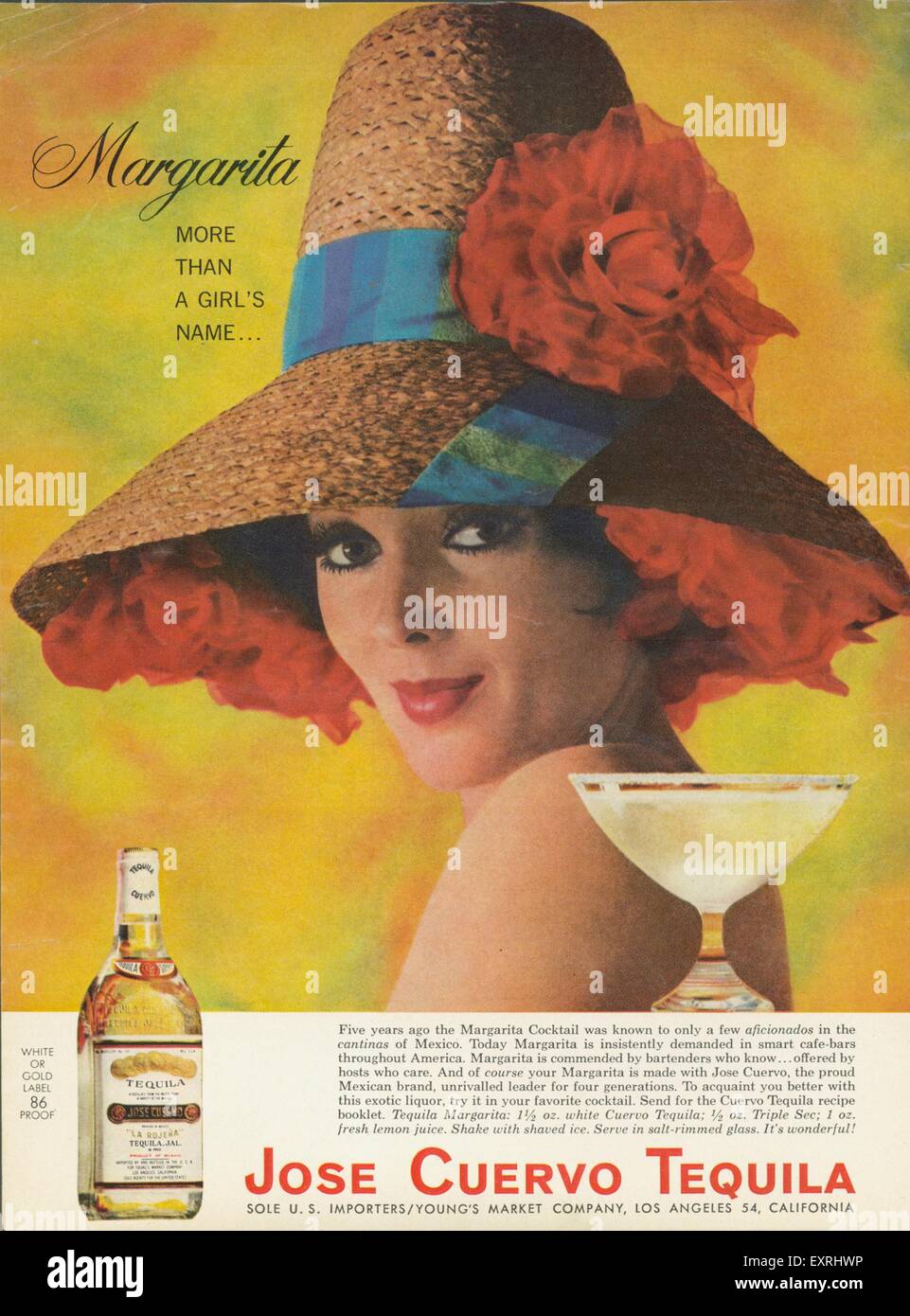 Cuervo advert hi-res stock photography and images - Alamy