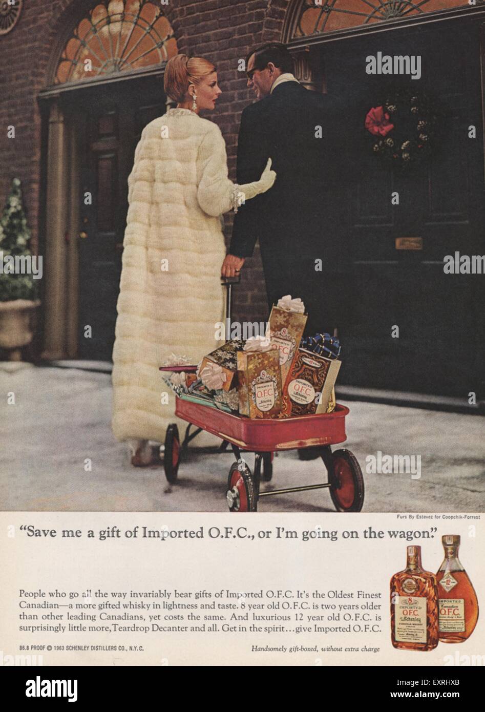 1960s USA OFC Magazine Advert Stock Photo - Alamy