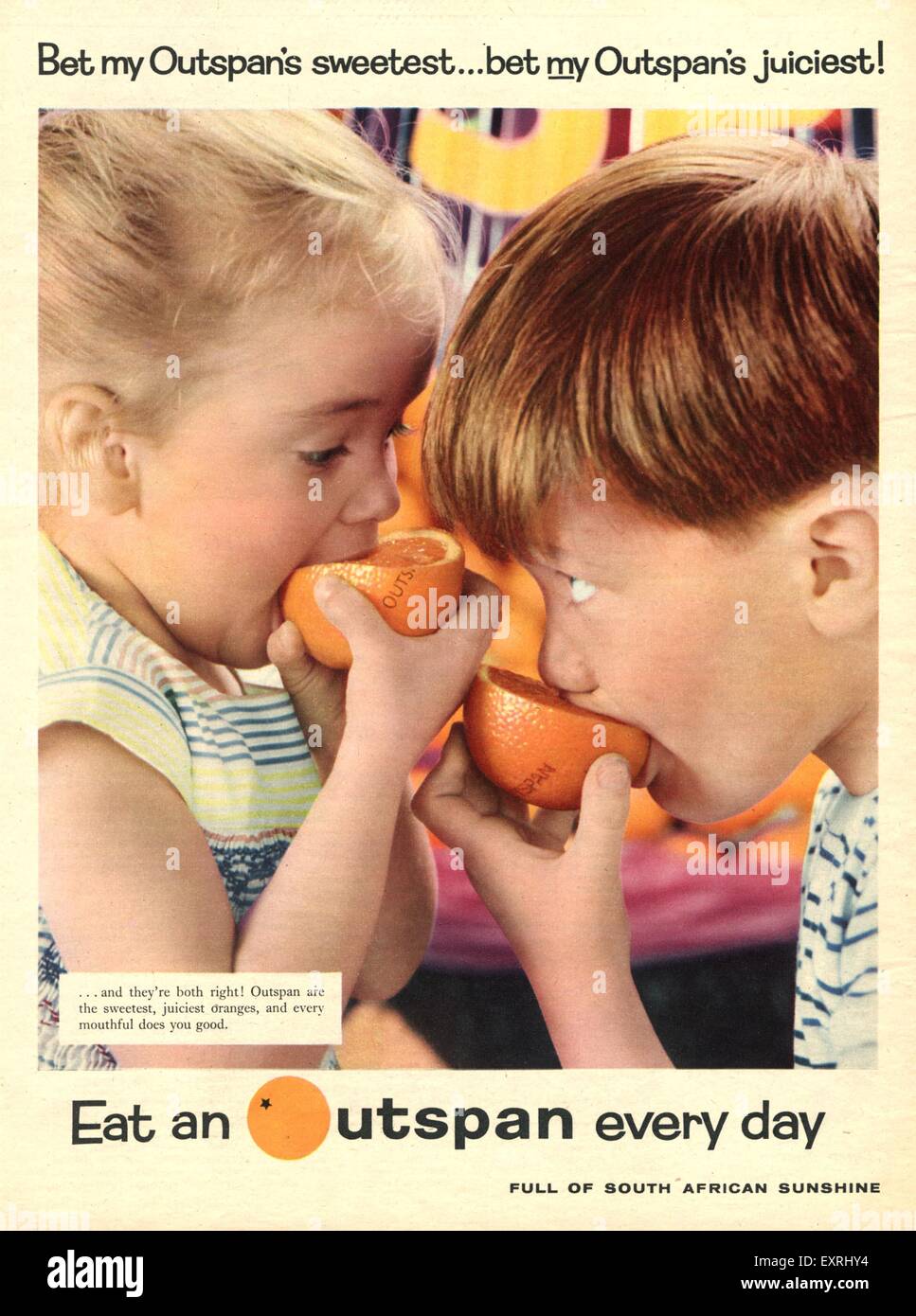 1950s children eating hi-res stock photography and images - Alamy