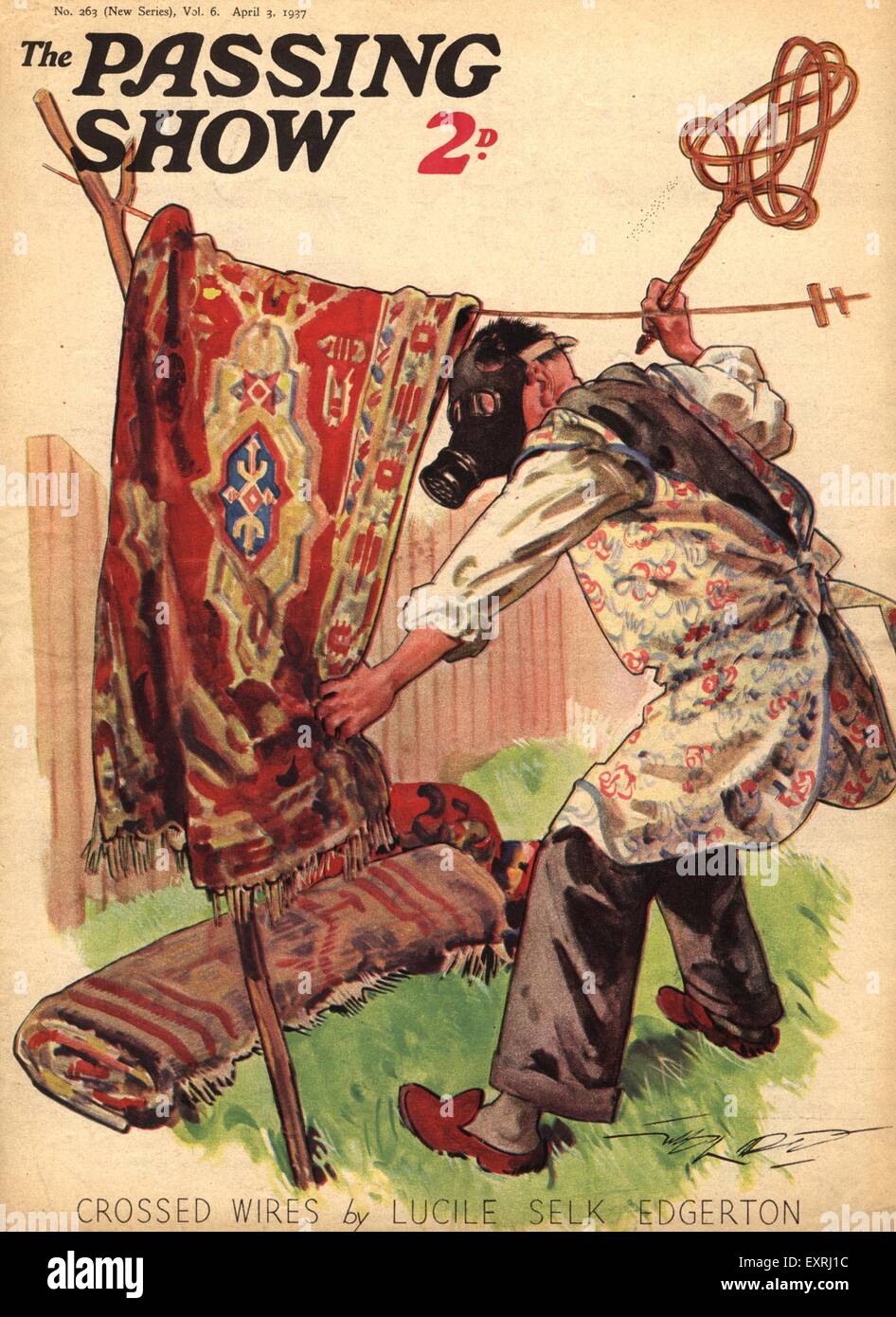 1930s UK The Passing Show Magazine Cover Stock Photo - Alamy