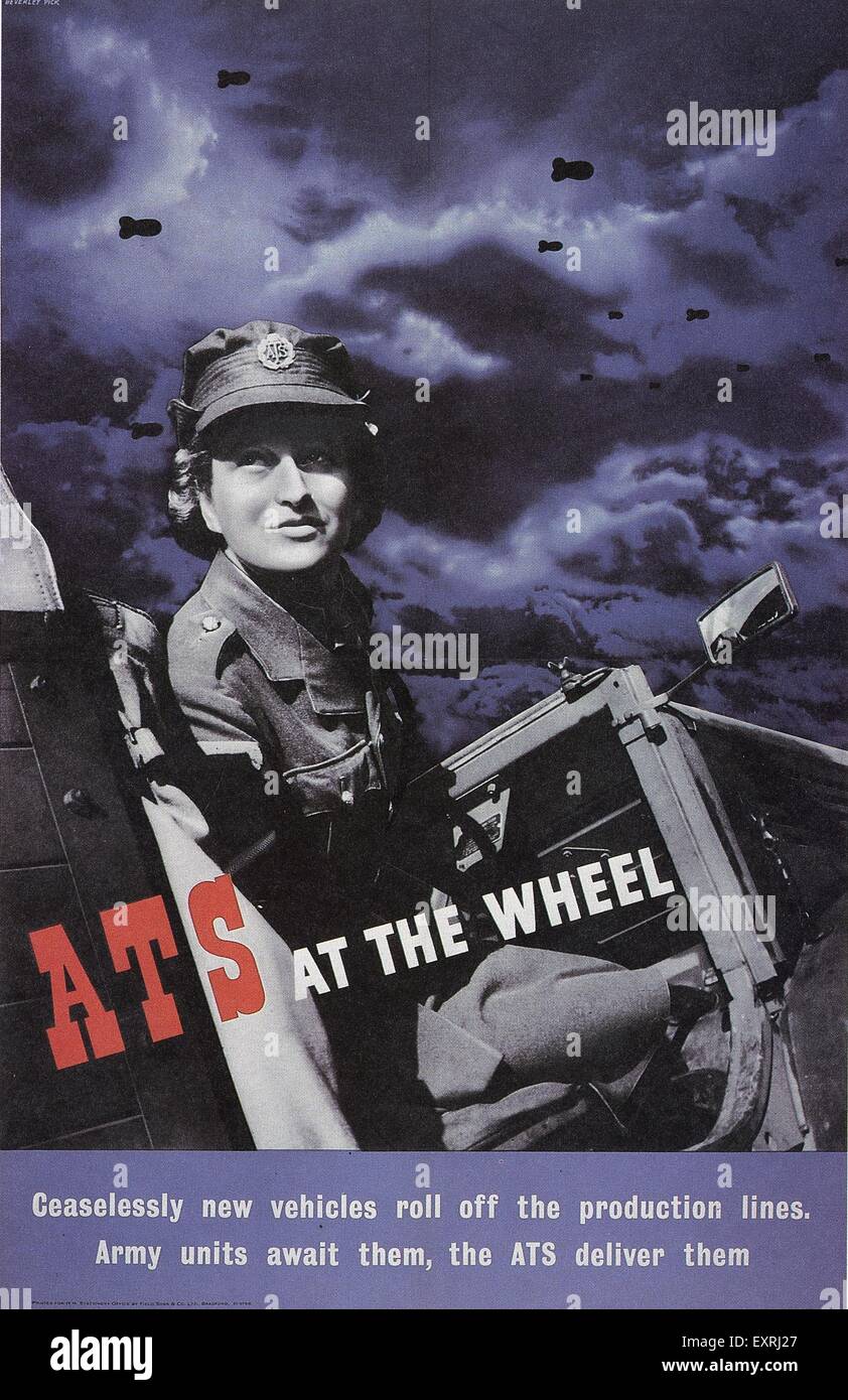 Women ats ww2 hi-res stock photography and images - Alamy