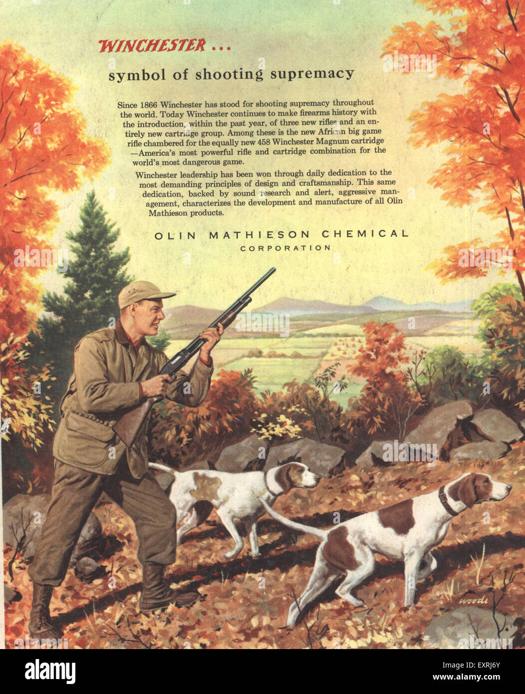 1950s hunting hi-res stock photography and images - Alamy