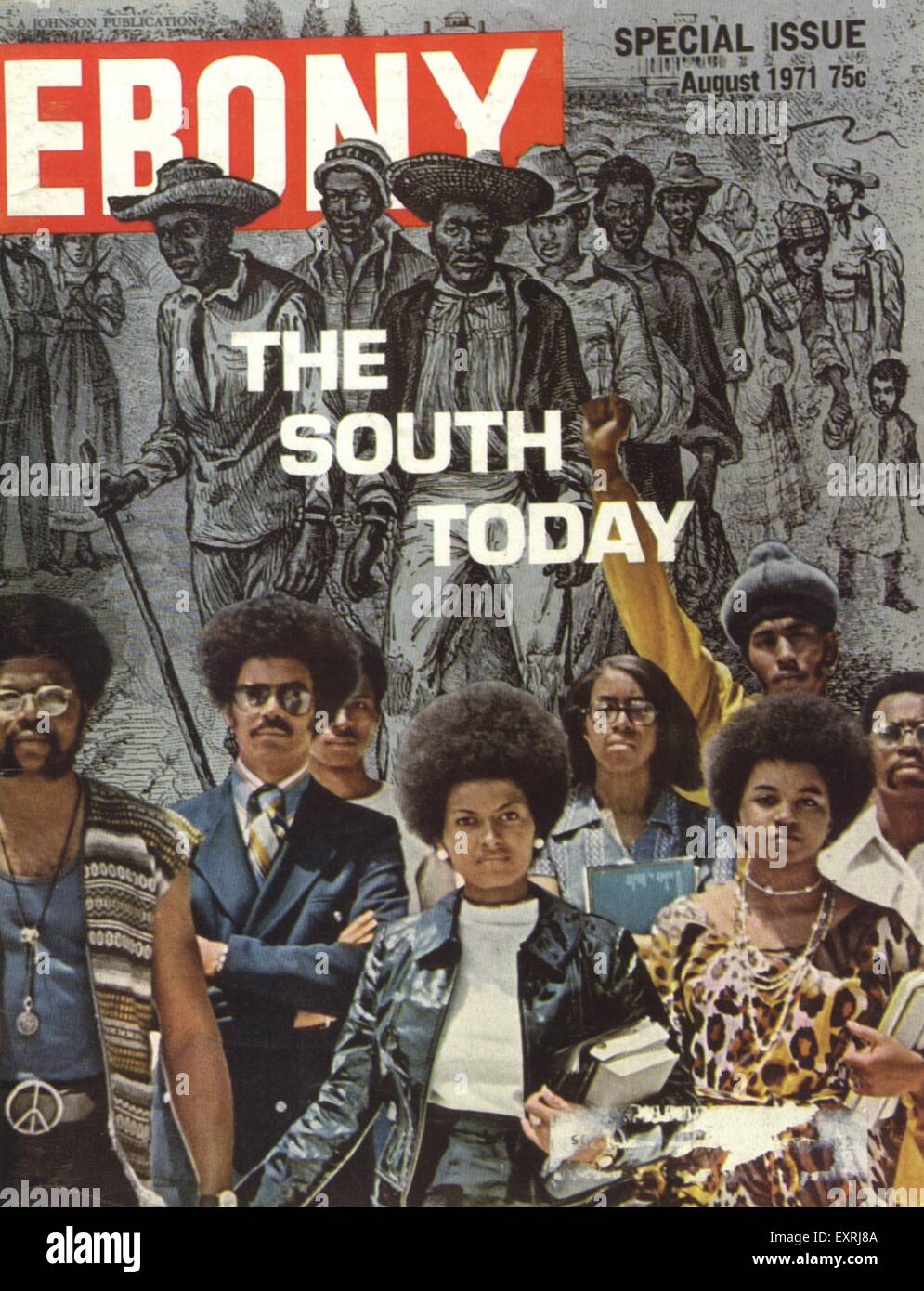 1970s USA Ebony Magazine Cover Stock Photo - Alamy