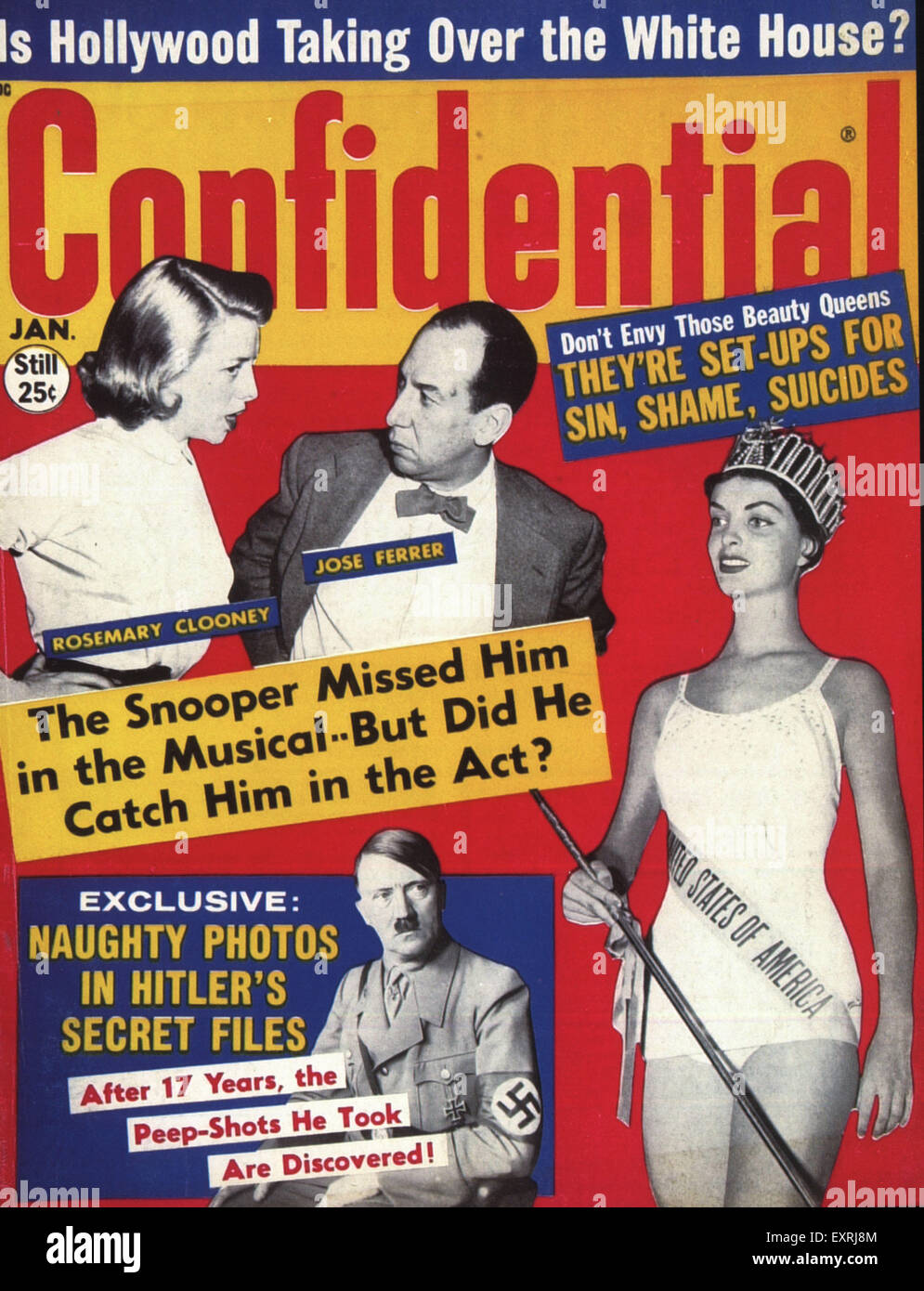 Usa magazine cover 1950s hi-res stock photography and images - Alamy