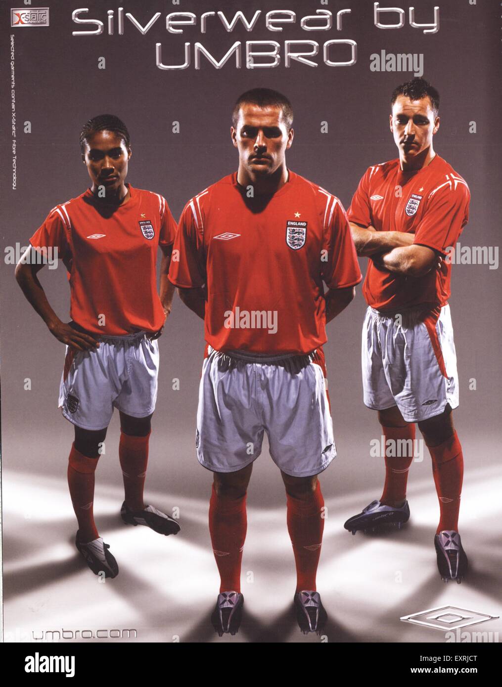 2000s UK Umbro Magazine Advert Stock Photo - Alamy