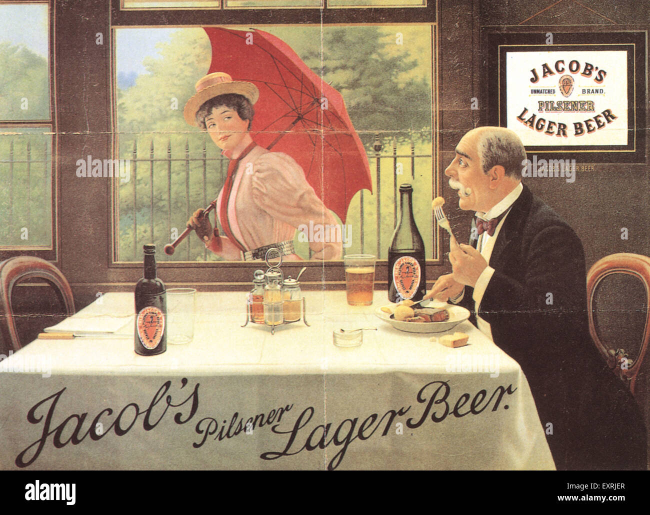1890s UK Jacob's Magazine Advert Stock Photo - Alamy