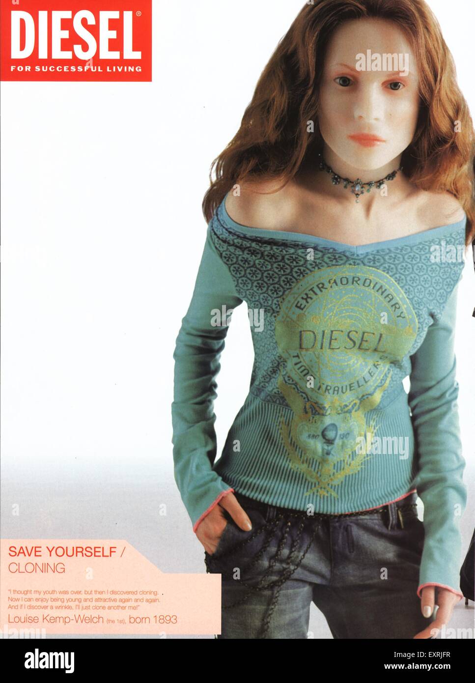 Diesel magazine advert hi-res stock photography and images - Alamy