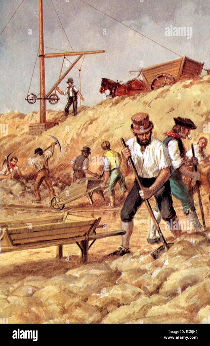 1970s UK Digging Magazine Plate Stock Photo - Alamy