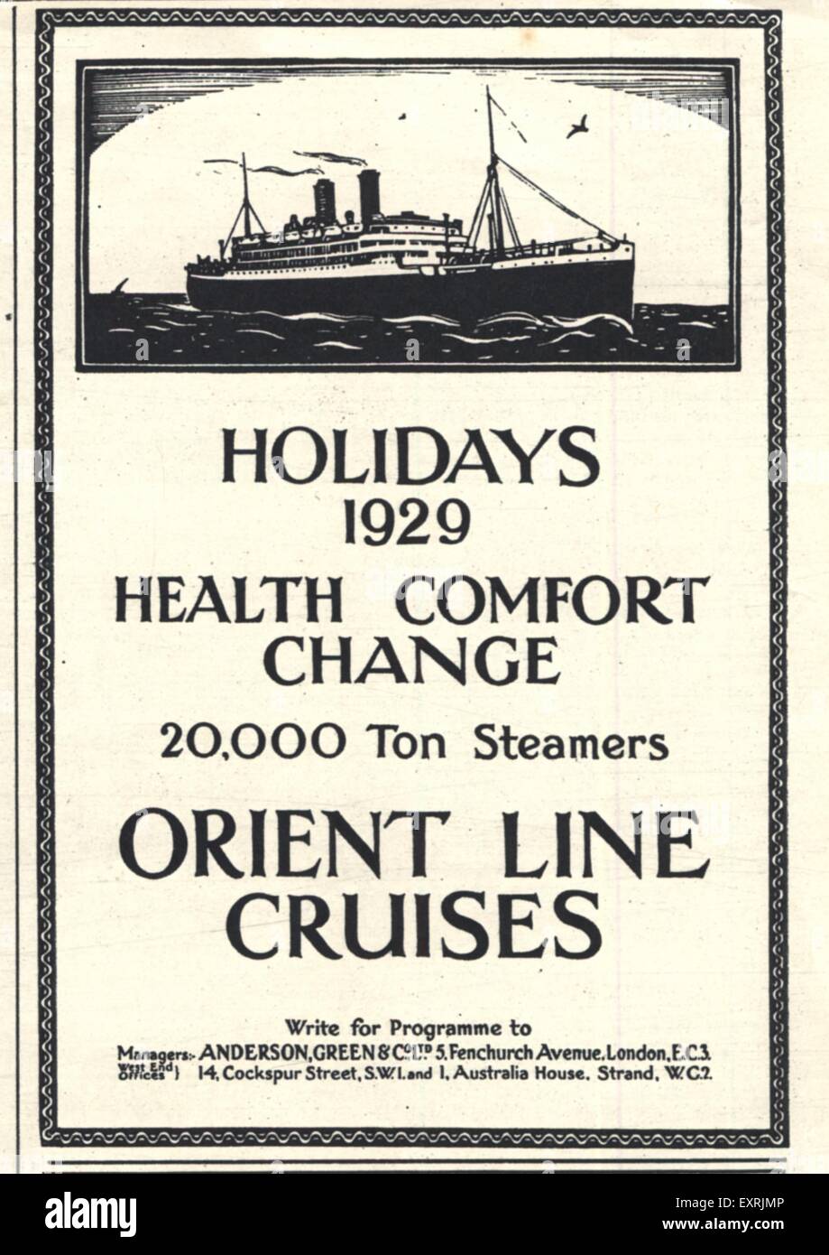 Orient line ships hi-res stock photography and images - Alamy