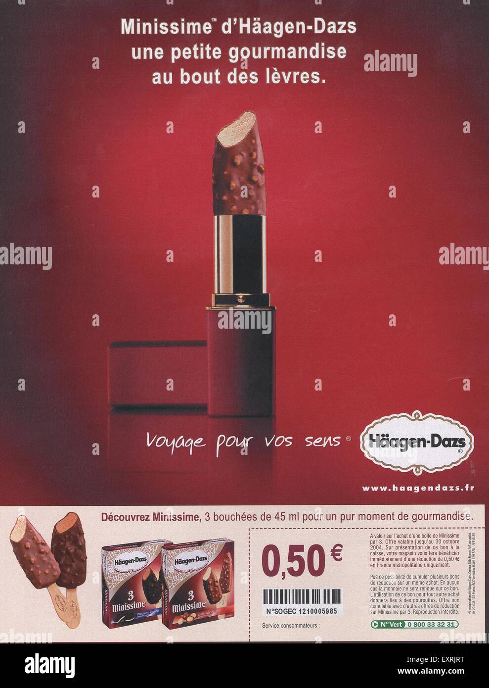 Haagen dazs advert hi-res stock photography and images - Alamy