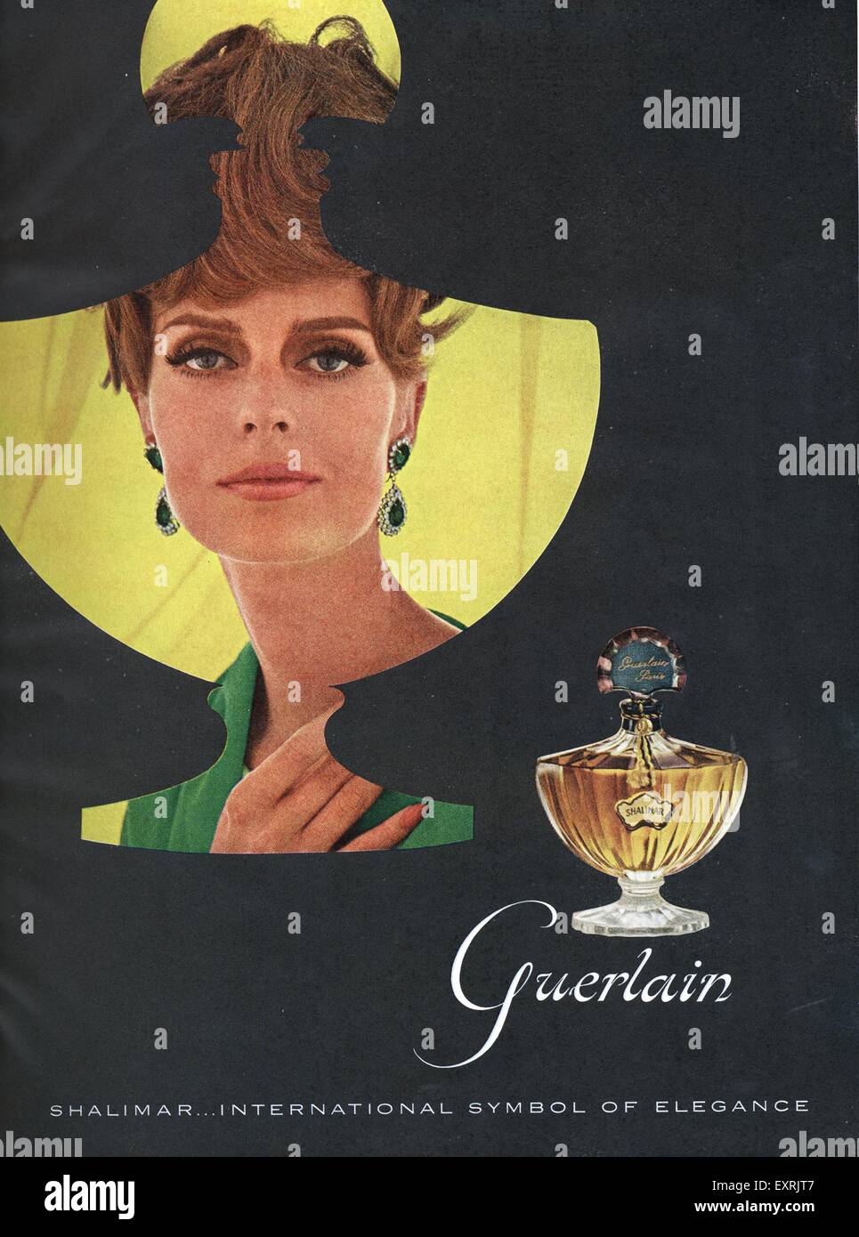 Guerlain perfume advert hi-res stock photography and images - Alamy
