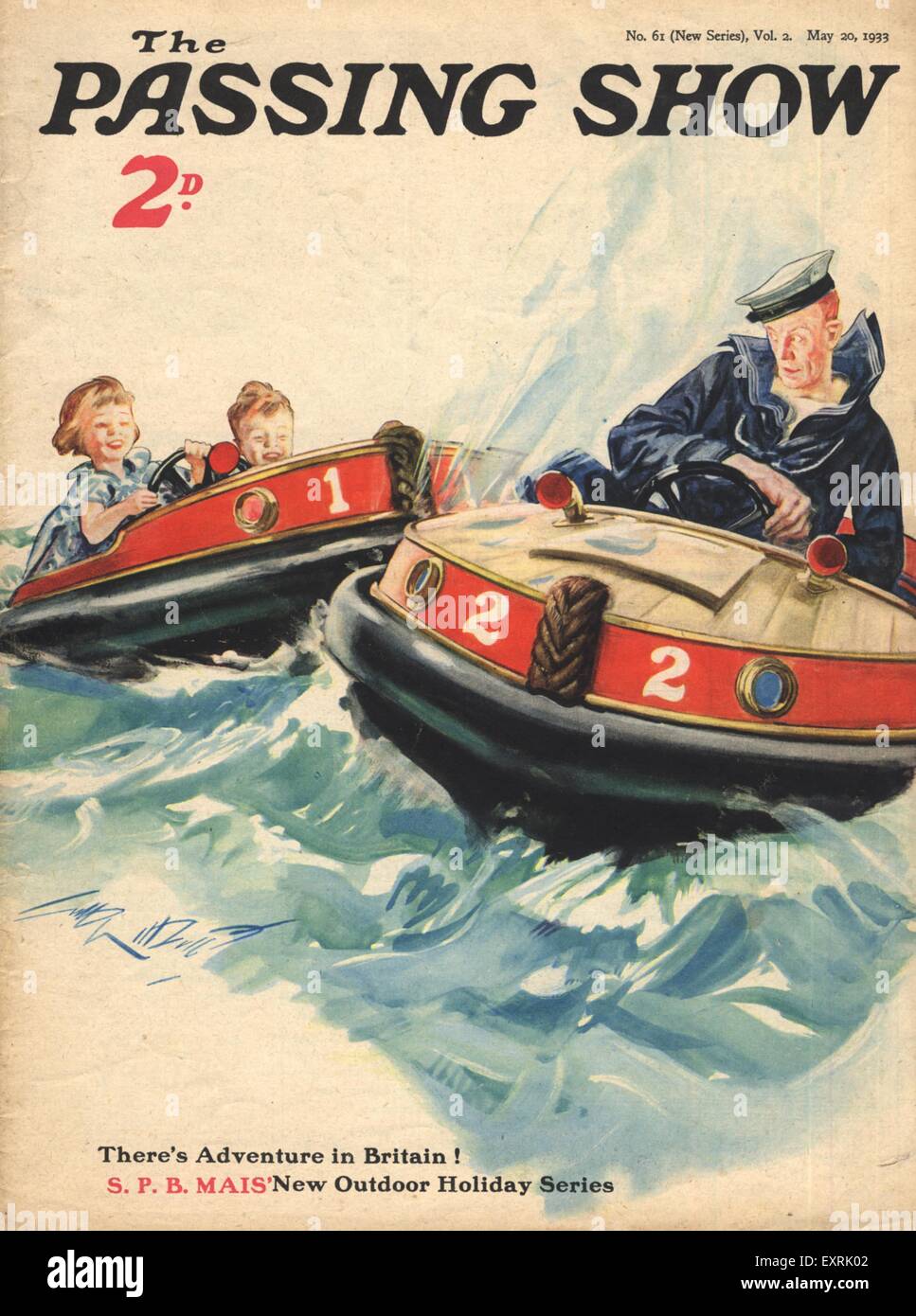 1930s UK The Passing Show Magazine Cover Stock Photo - Alamy