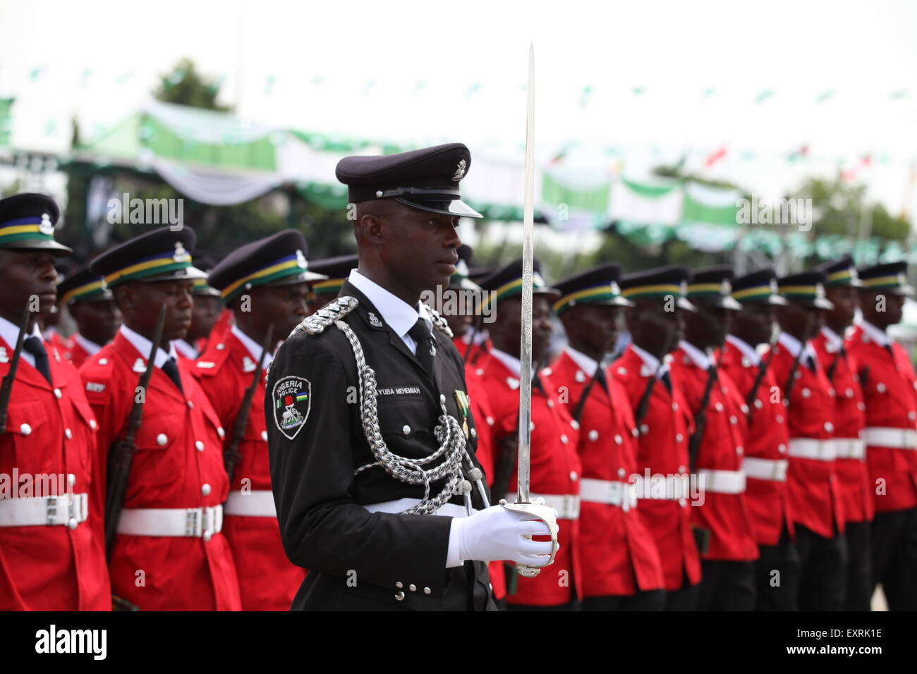 Nigeria police uniform hi-res stock photography and images - Alamy