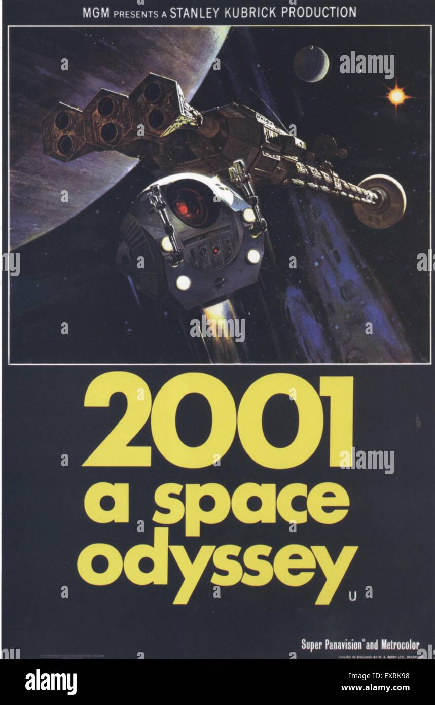 1960s USA A Space Odyssey Film Poster Stock Photo - Alamy