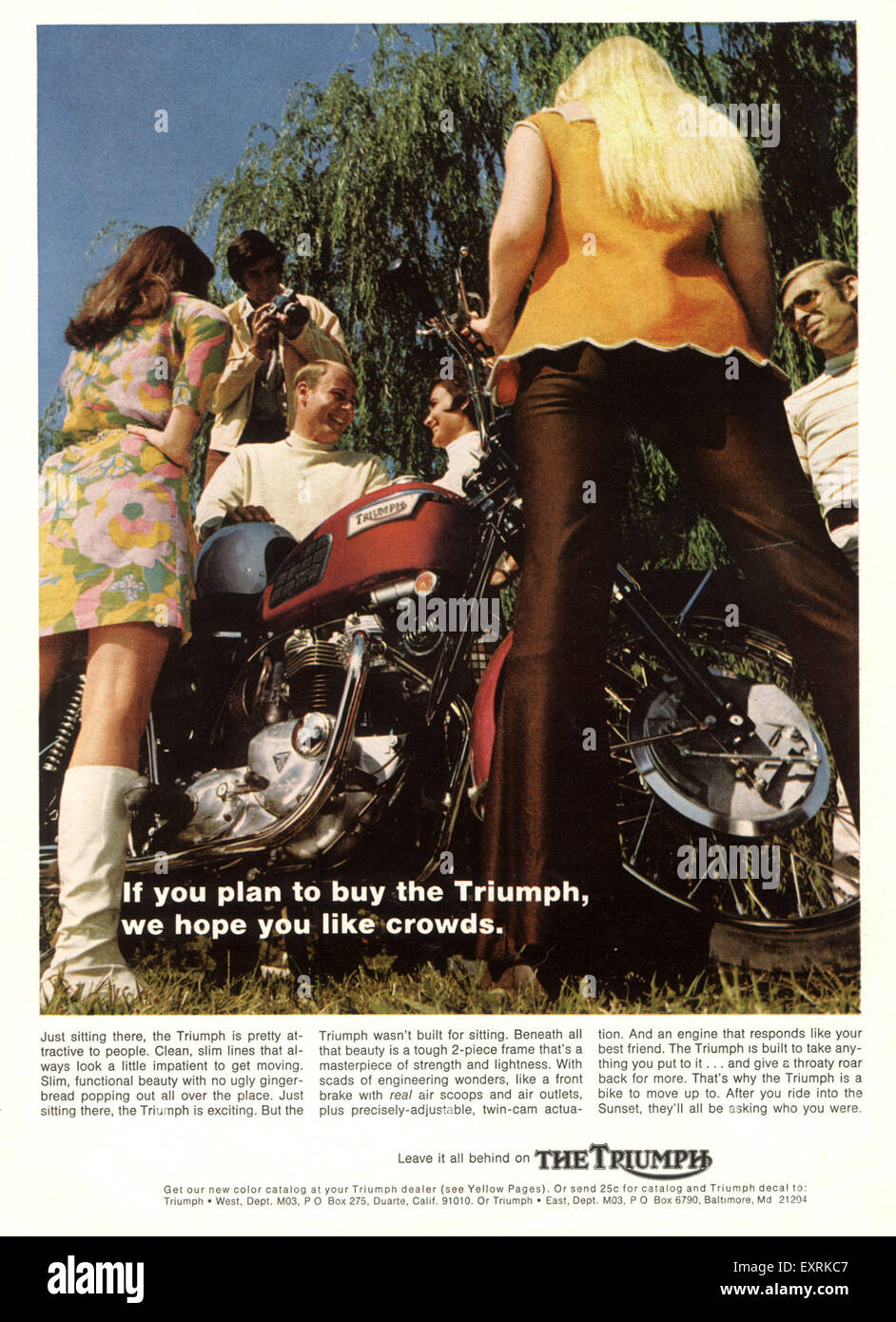 Triumph 1960s hi-res stock photography and images - Alamy