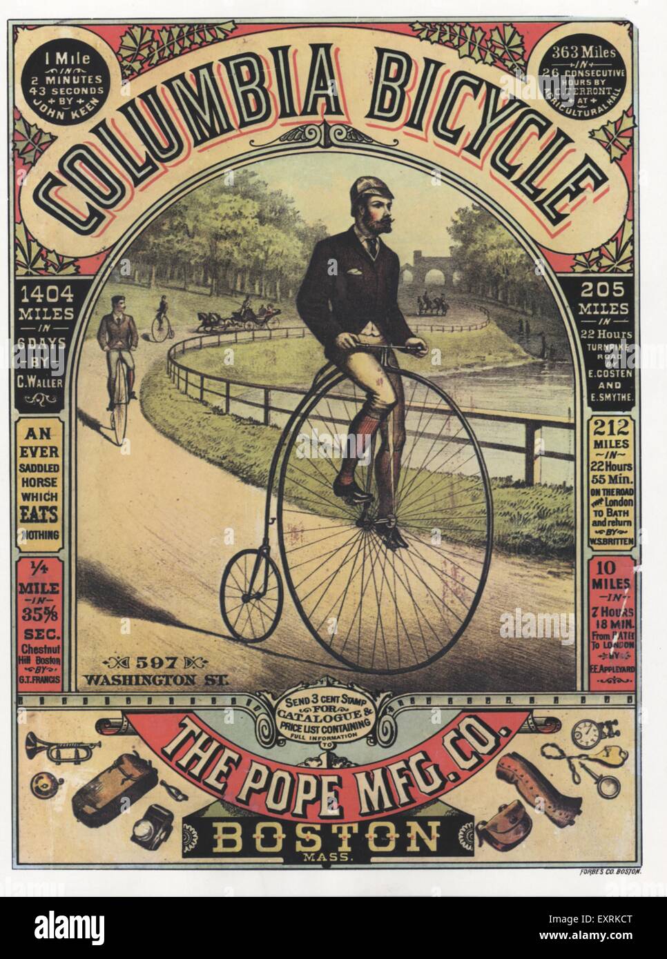 1890s bicycle hi-res stock photography and images - Alamy