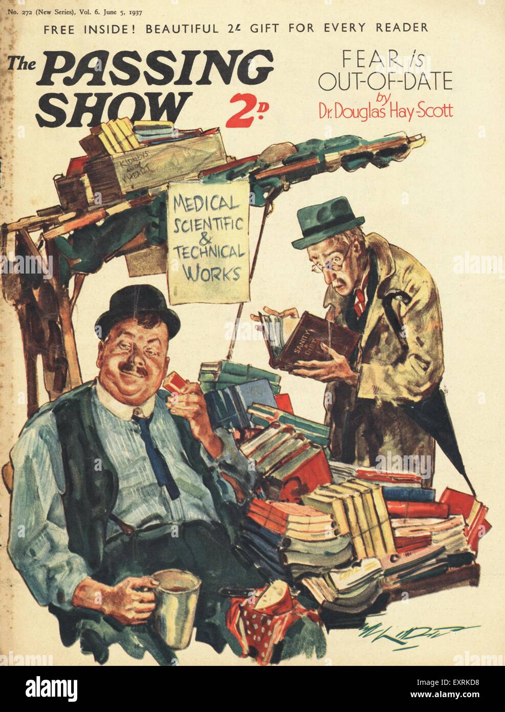 1930s UK The Passing Show Magazine Advert Stock Photo - Alamy