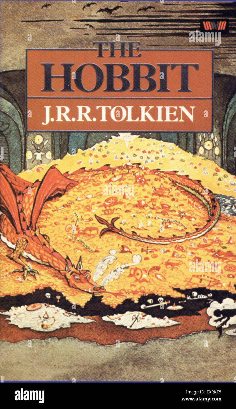 1980s UK The Hobbit By J R R Tolkien Book Cover Stock Photo Alamy 1980s UK The Hobbit By J R R Tolkien Book Cover Stock Photo Alamy