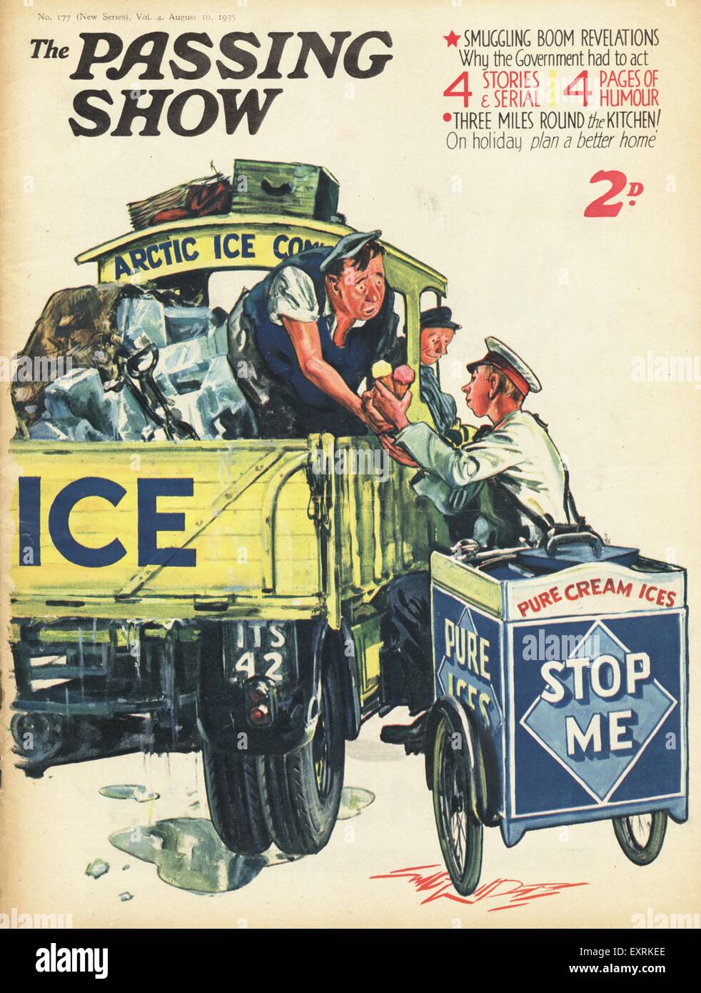 1930s UK The Passing Show Magazine Cover Stock Photo - Alamy