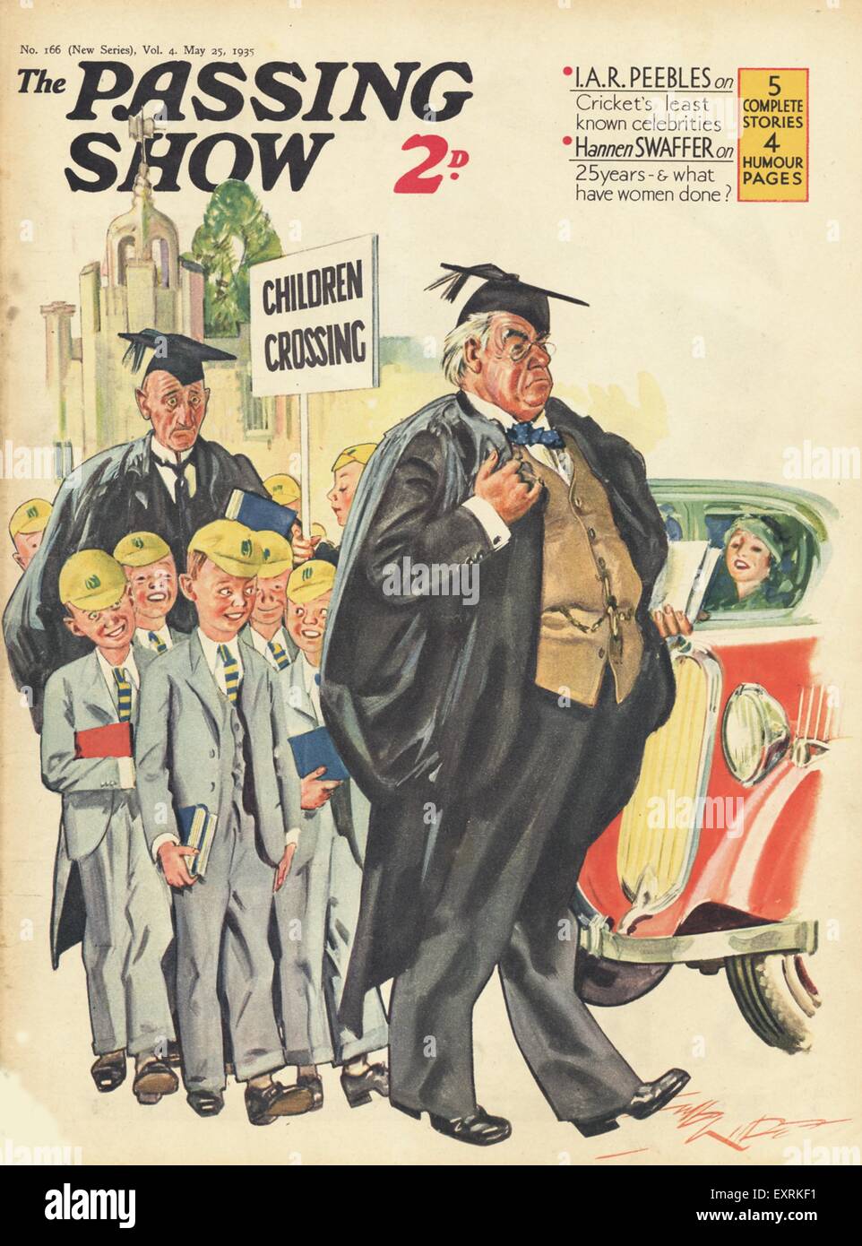 1930s UK The Passing Show Magazine Cover Stock Photo - Alamy