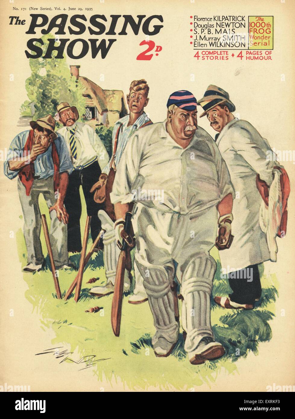 1930s UK The Passing Show Magazine Cover Stock Photo - Alamy