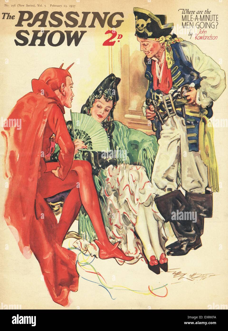 1930s uk passing show magazine hi-res stock photography and images - Alamy