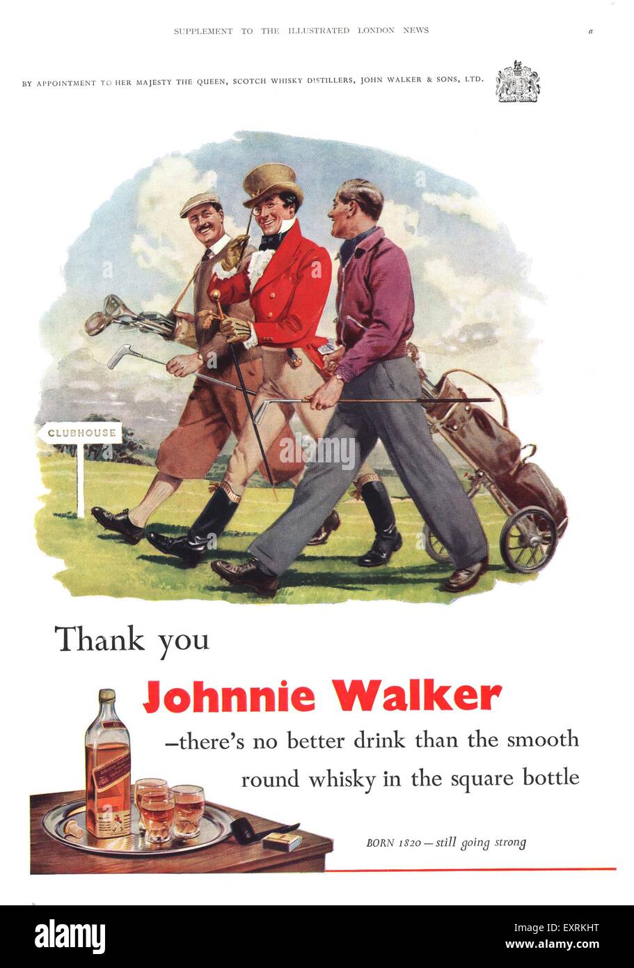 Alcohol Uk Advert 1950s High Resolution Stock Photography and Images ...