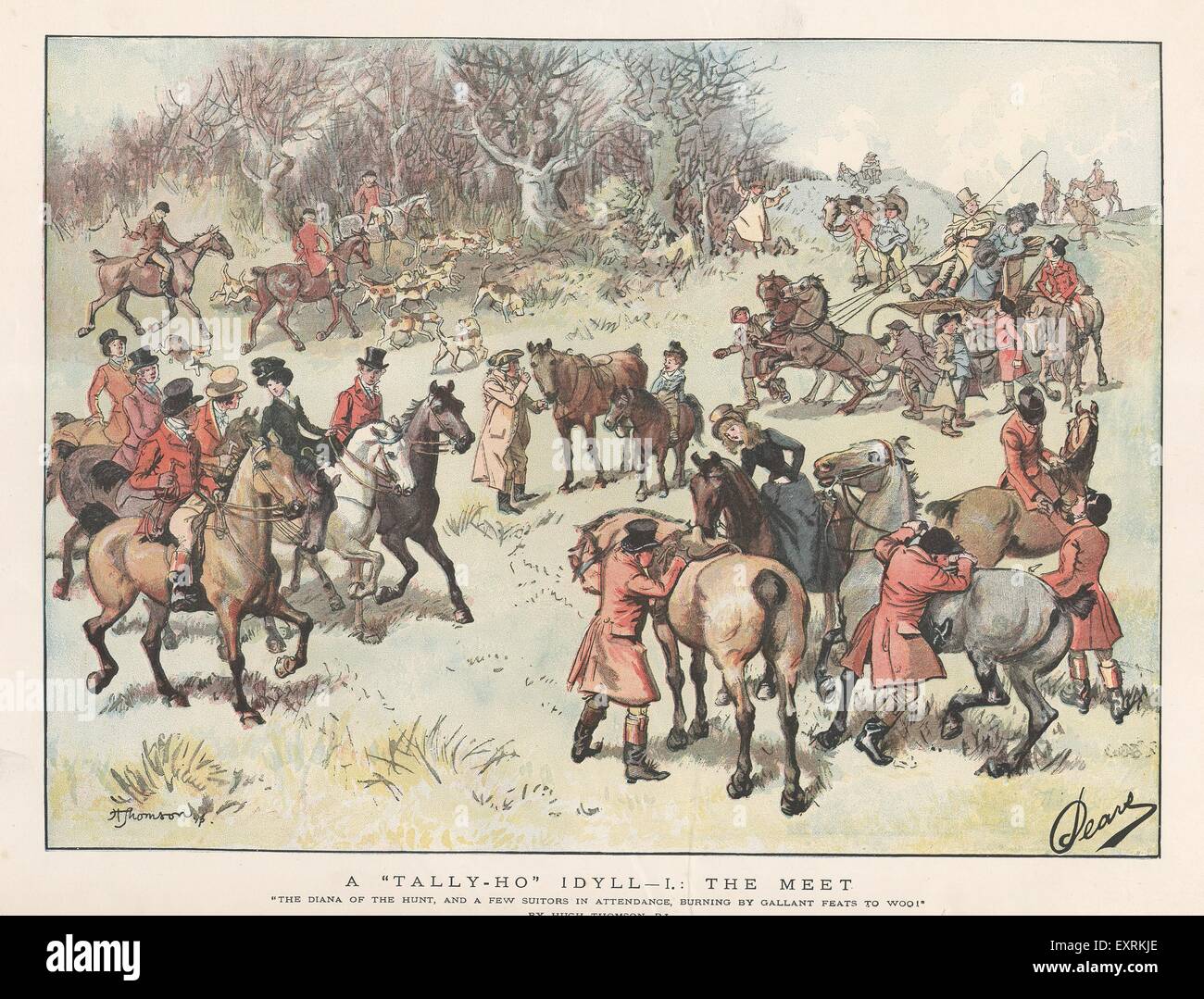 Sport of fox hunting hi-res stock photography and images - Alamy