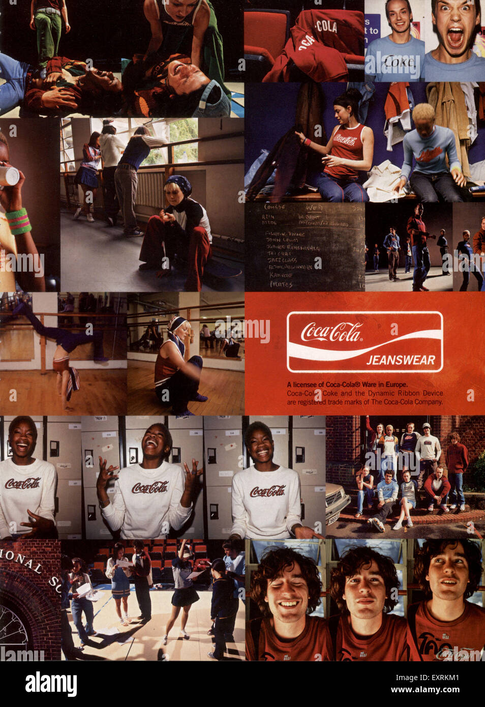 2000s UK Coca-Cola Magazine Advert Stock Photo - Alamy