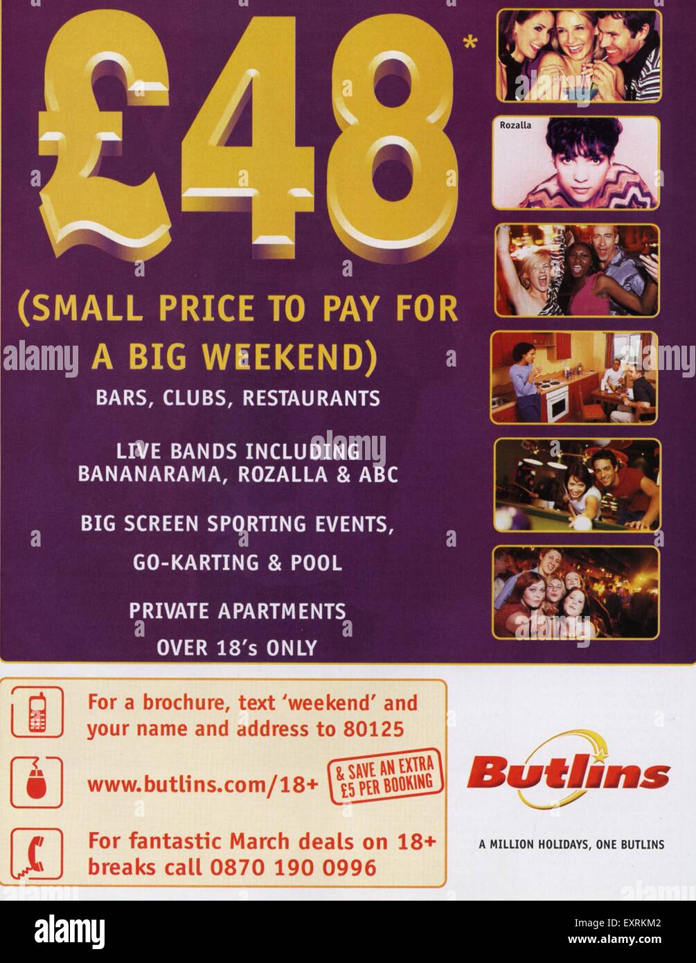 Butlin's advert hi-res stock photography and images - Alamy