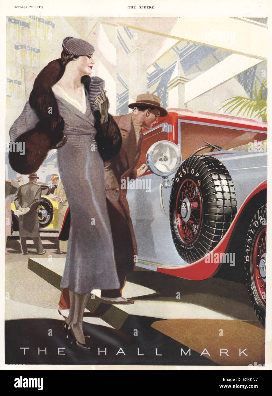 Uk Dunlop Magazine Advert High Resolution Stock Photography and Images ...