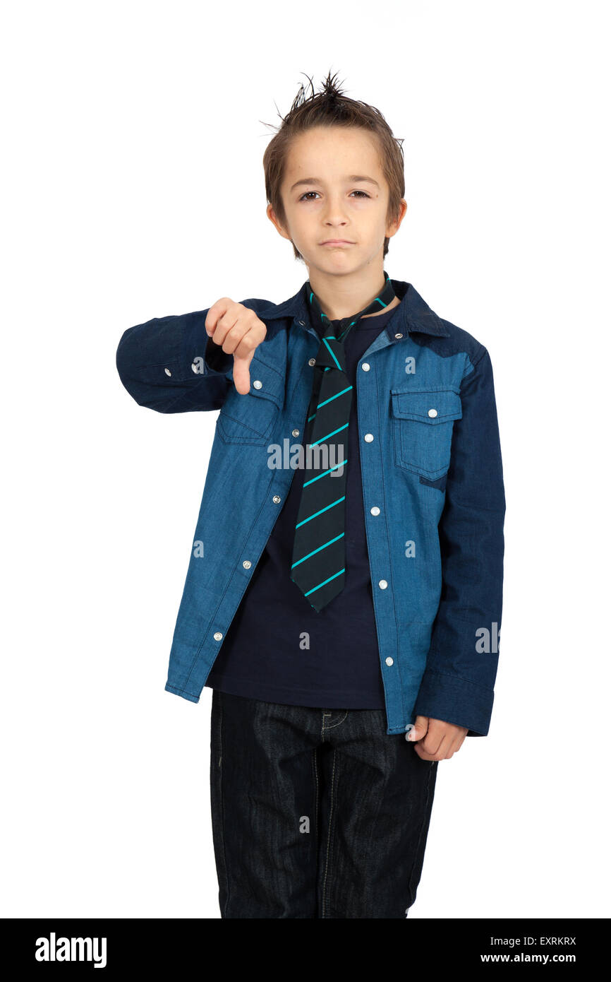 Handsome child doing different expressions in different sets of clothes ...