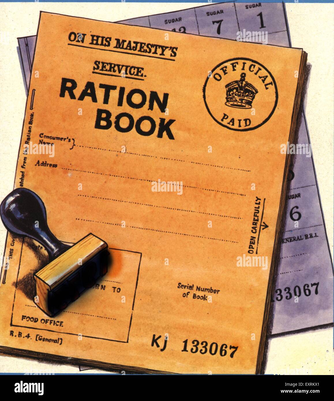 Printable WW2 Ration Book Template Primary Resource, 60% OFF