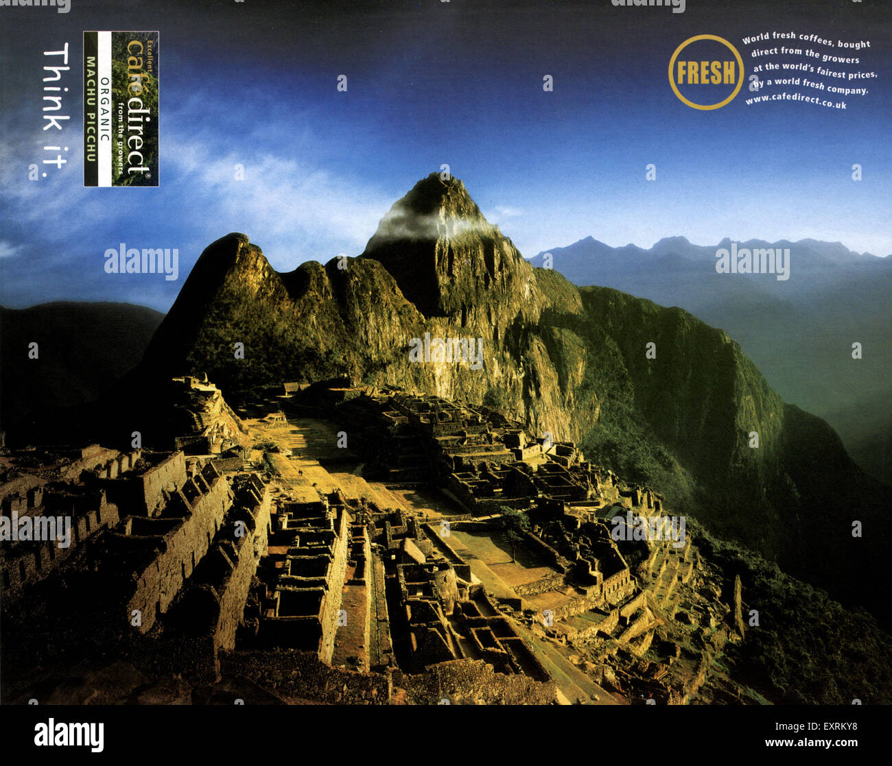 2000s UK Cafe Direct Magazine Advert Stock Photo - Alamy