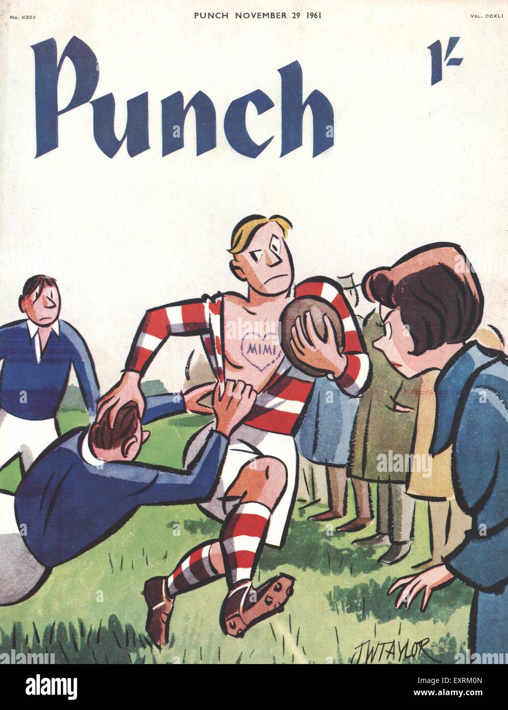 1960s uk punch magazine cover hi-res stock photography and images - Alamy